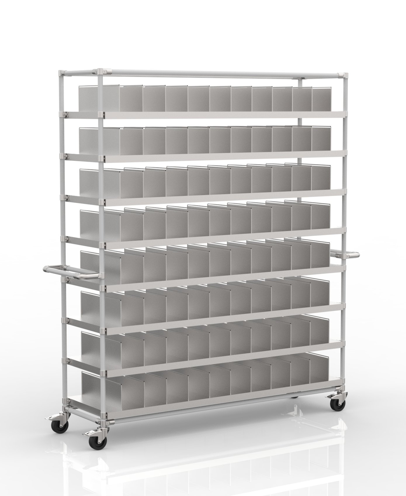 Handling trolley with modular divider 23121901 | Enprag